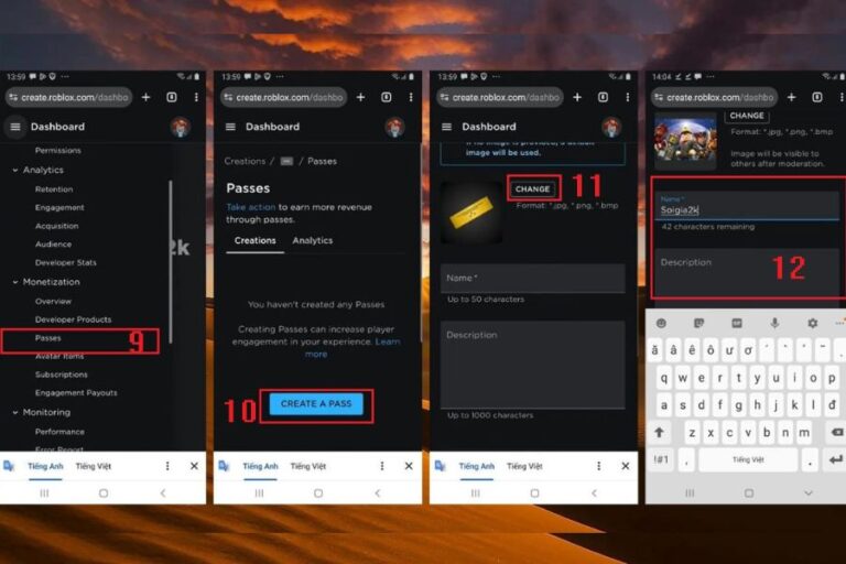 Cách Tạo Gamepass Trong Roblox Trên Máy Tính & Điện Thoại (Cập Nhật 2025)